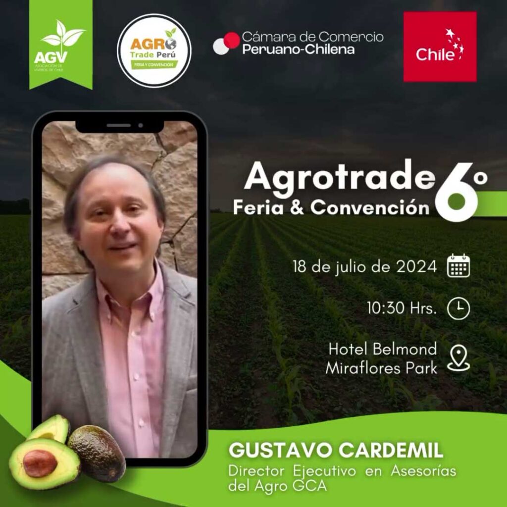Gustavo Cardemil, en Agrotrade Perú, hablará sobre los nuevos fondos de ...